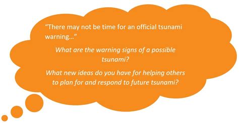 preparing for tsunami learnz