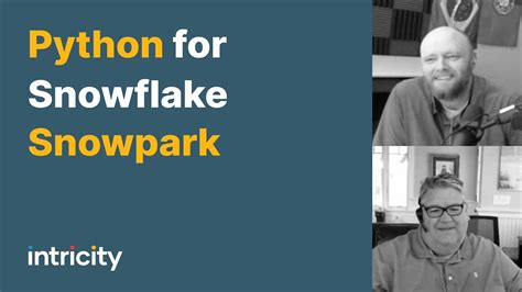 Python For Snowflake Snowpark YouTube