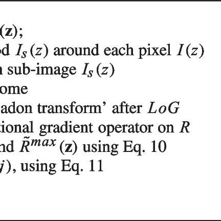 Pseudo Code Of The Proposed Technique Download Scientific Diagram