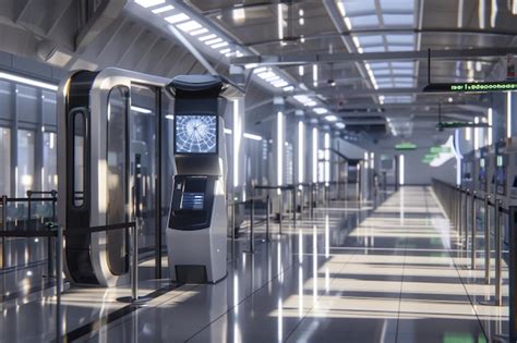 premium photo biometric scanning for airport security
