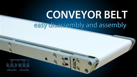 Conveyor Belt Easy Disassembly And Assembly Youtube