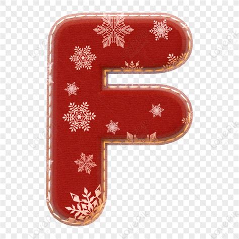 패브릭 문자 F배우는 일크리스마스공부 Png 일러스트 무료 다운로드 Lovepik