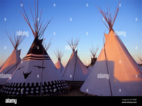 Blackfeet Tipi Camp North American Indian Days Browning Blackfeet