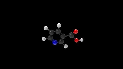 Vitamin B3 Molecular Structure 3d Model Turbosquid 2192948
