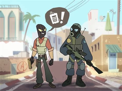 Cartoony Cs2 Drawing I Made R Globaloffensive