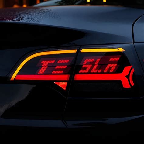 Tesla Model 3y Oled App Controlled Tail Light
