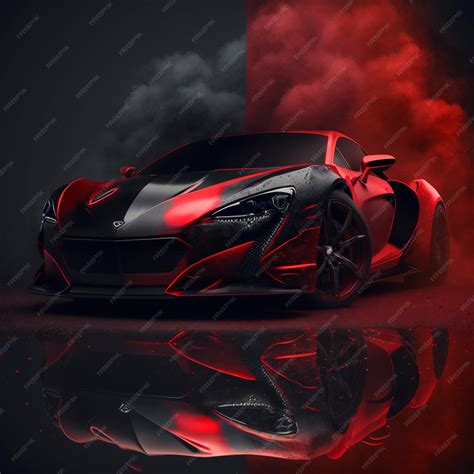 Premium Photo Sport Car Wallpaper 3d Render Illustration Images