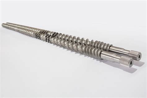 High Torque Cold Rolling Twin Screw Extruder Shaft 70mc Hip Material
