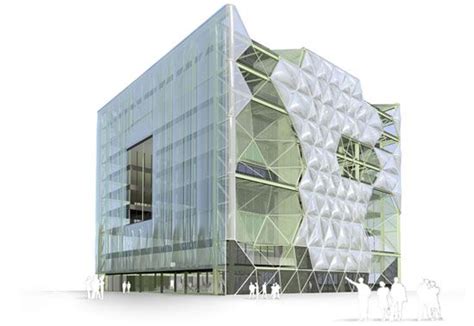 Enric Ruiz Geli Media Ict Building Under Construction In Barcelona
