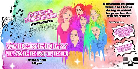 Adele Dazeem Presents Wickedly Talented Musical Improv Upright