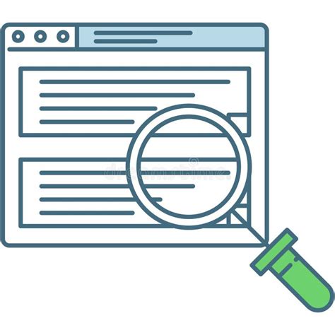 Business Data Analysis And Research Vector Icon Stock Vector Illustration Of Icon Analysis