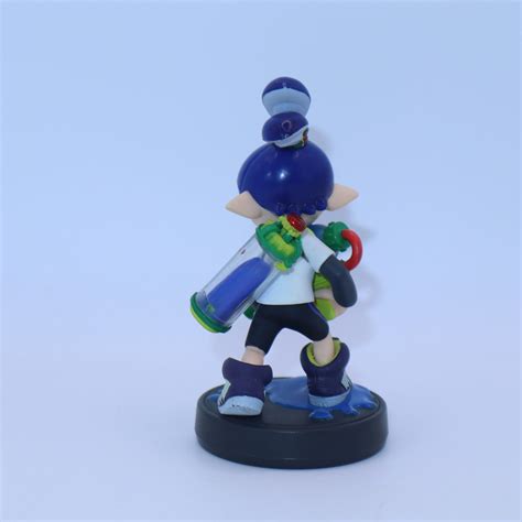 Amiibo Blue Inkling Boy Geekedouttoys