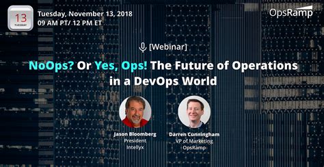 noops or yes ops the future of it operations in a devops world by opsramp inc medium