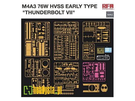 M4a3 76w Hvss Wczesny Thunderbolt Vii