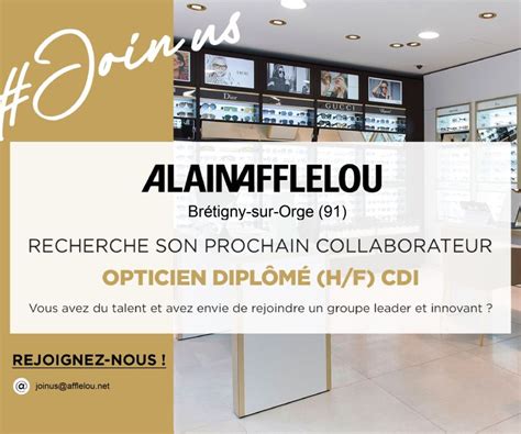 Marie Ange Chatelar Sur Linkedin Cdi Recrute Afflelou Opticien