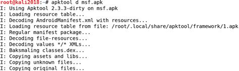 Embedding Meterpreter In Android Apk Black Hills Information Security