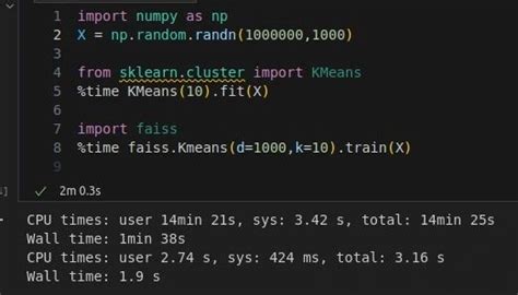 A Tip Using Kmeans The Implementation Developed By Facebooks Ai Erik Zamora