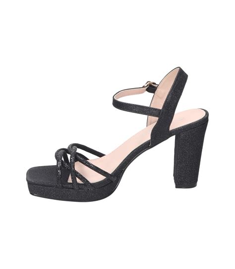 Sandalias Color Negro De Fiestaevento Rodriblan Wxl600