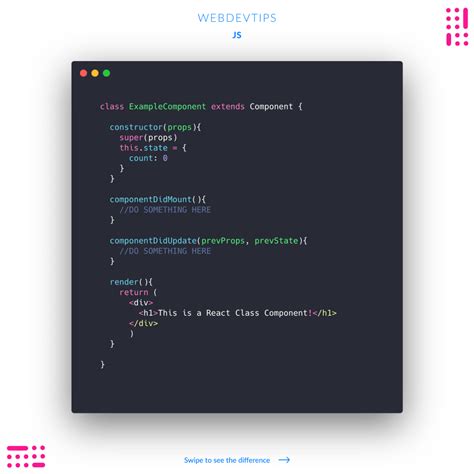 Webdev Tips The Difference Between Class Components And Functional Components In Reactjs