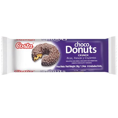 Galleta Chocodonuts Crunch X 38g Finvian