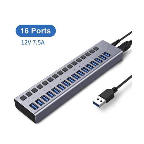 Ports Usb Lader Med Hub Lader Med Op Til Per Port