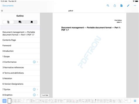 Improved Ipad Ux Thumbnail Browser Annotation Selection Pdftron Sdk