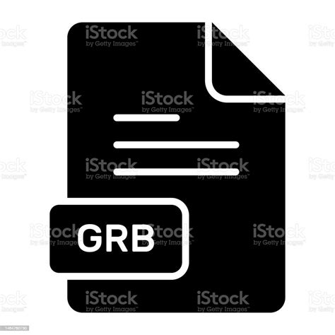 An Amazing Vector Icon Of Grb File Editable Design Stock Illustration Download Image Now Istock