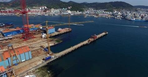 한국 올해 조선 누적수주 세계 6위로 밀려 5월 수주 선박 4척뿐