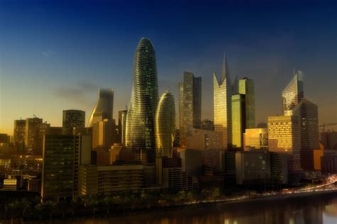 PB22 towers in the skyline of la Défense | PCA – STREAM