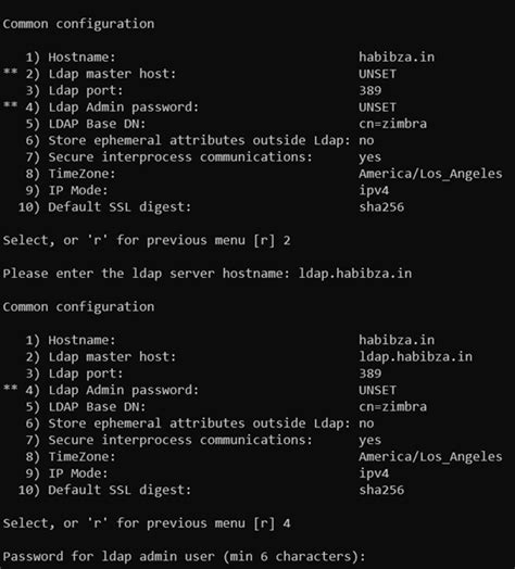 zimbra mailbox multi server notes habibzain