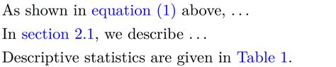 Sectioning Cross Reference A Section And Equation With Color TeX LaTeX Stack Exchange