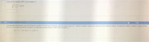 Solved Calculate The Left Riemann Sum For The Given Function Chegg