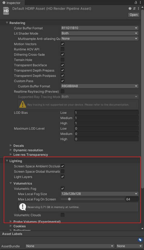 unity hdrp 体积雾测试笔记 哔哩哔哩