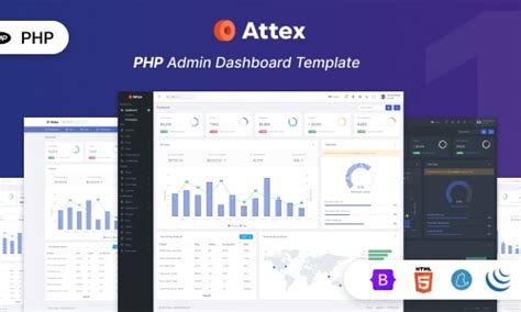 Attex Php Admin And Dashboard Template By Coderthemes Codecanyon