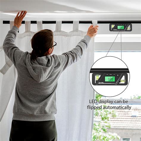 Magnetic Digital Angle Meter Absolute And Relative Measurement Angle And Slope Conversion