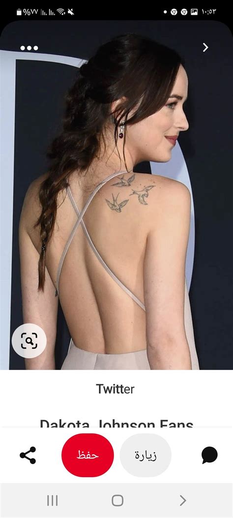 Dakota Johnson Life Lifedjohnson טוויטר Celebrity Tattoos Women