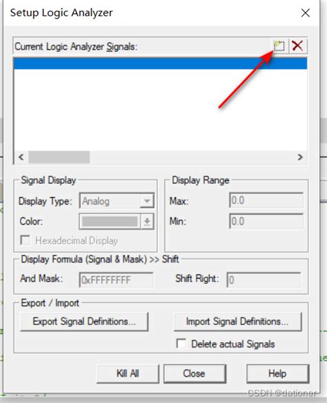 keil logic analyzer使用 keil analyzer csdn博客
