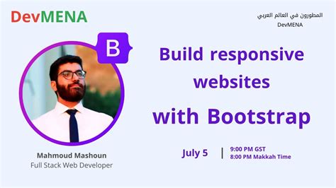 Build Responsive Websites With Bootstrap محمود مشون Youtube