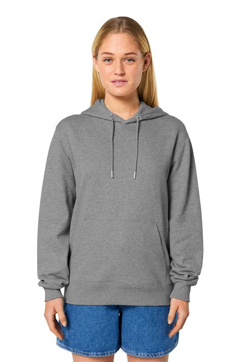 Stanleystella Unisex Cruiser 20 Hooded Sweatshirt Sxu003 Mid Heather