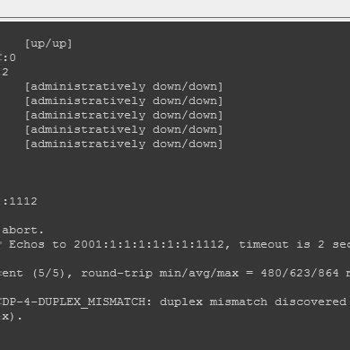 An Attempt To Check The Connection Between Two V6 Routers Download Scientific Diagram