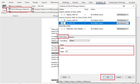Edit Citations In Word EndNote For Windows Subject And Research Guides At Macquarie