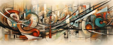 Symphony Of Abstract Lines Intersecting And Converging Forming A Mesmerizing Visual Dialogue