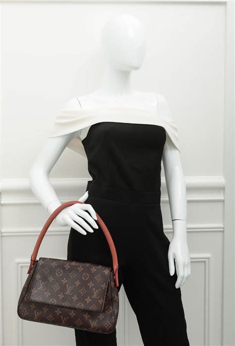 Louis Vuitton Brown Monogram Mini Looping Bag The Closet