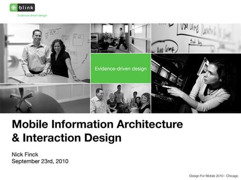 Mobile Information Architecture And Interaction Design Pdf Computer Software And