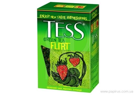 Купить Чай Tess "Flirt" зеленый 100г. - ПАПИРУС