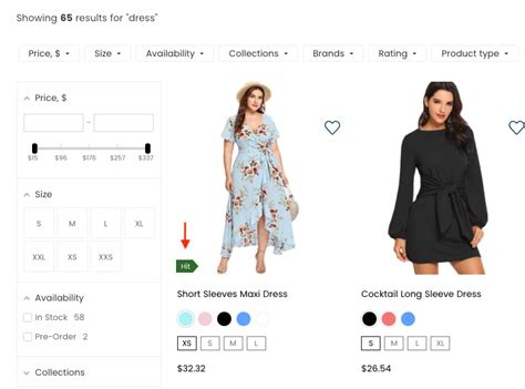 setting up custom labels in search results widget on magento 1