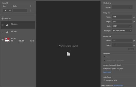 Photoshop Export Doesnt Work Anymore Adobe Product Community 13422863