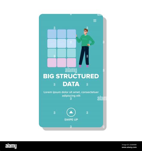 Structure Big Structured Data Vector Technology Computer Cyber Visual