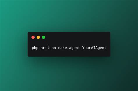 Laragent Create And Maintain Ai Agents In Laravel Made With Laravel