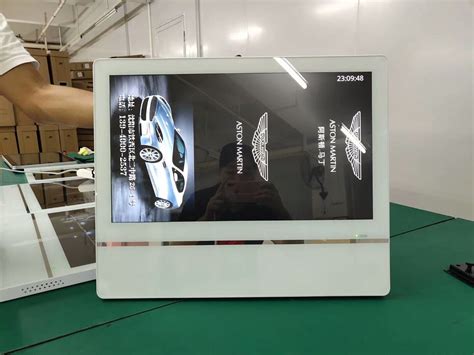 Inch Ceiling Mount Bus LCD Advertising Display Android Digital Signage Player With WiFi G